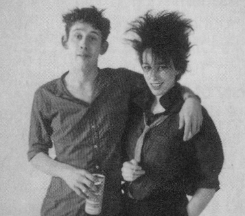 shane with Cait O'Riordan - an old photo of the shane and cait...from ...