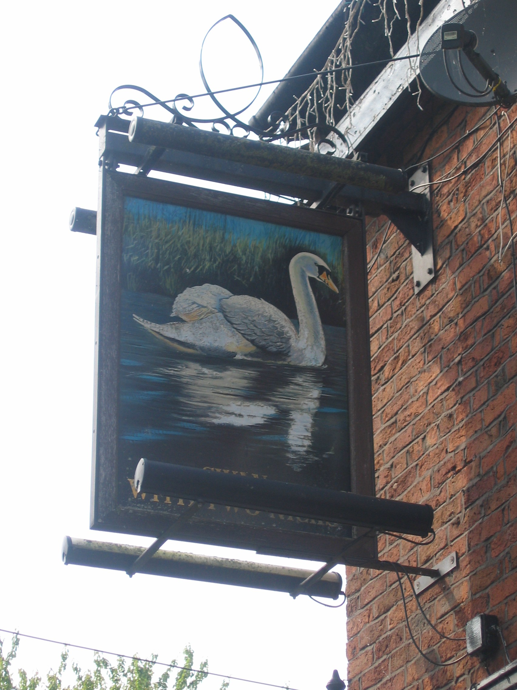 Pub Sign Photo Study – The Swan With Two Nicks – Dunham Massey / myLot