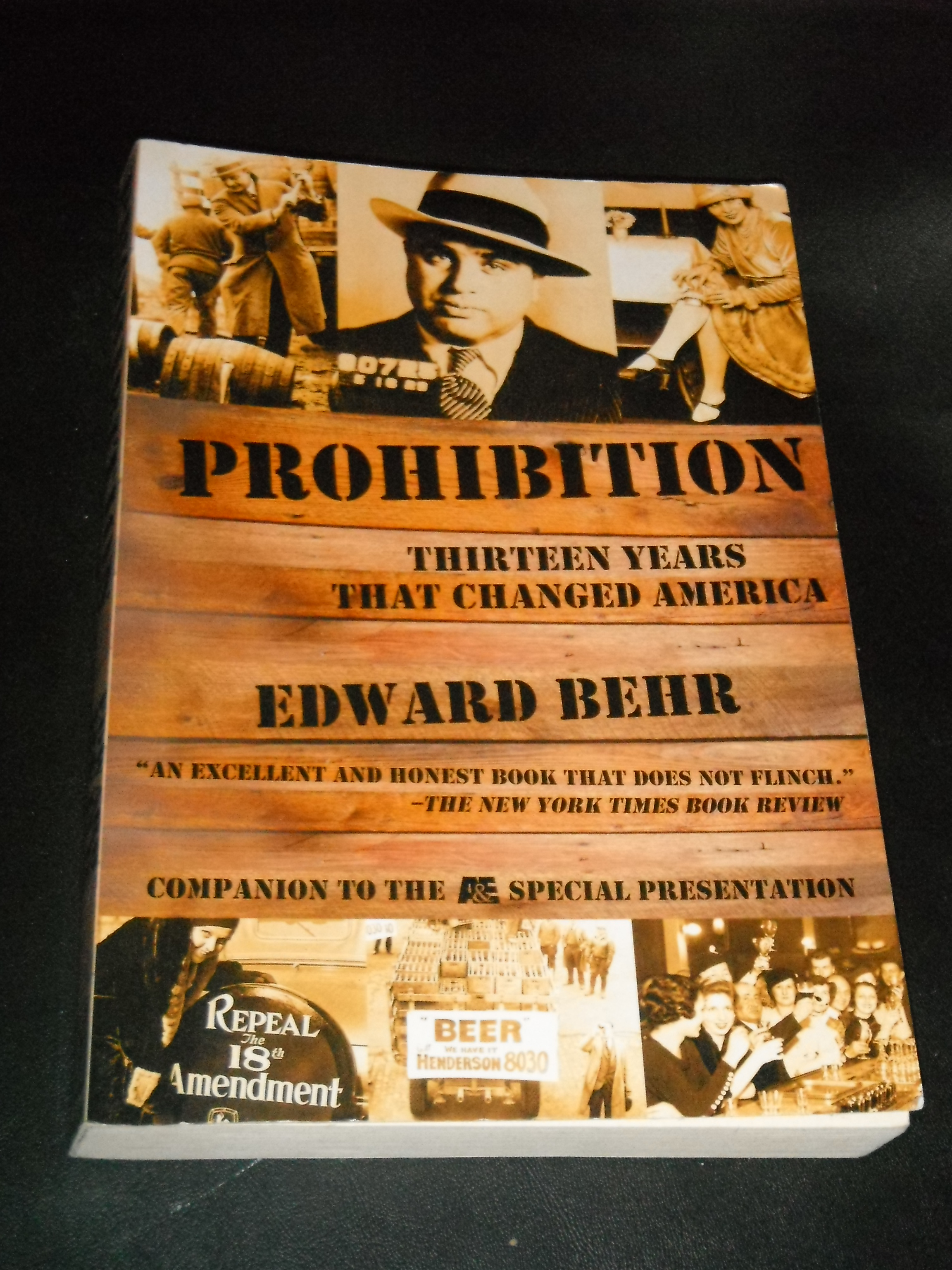Book Review Edward Behr Prohibition Thirteen Years That Changed America ...
