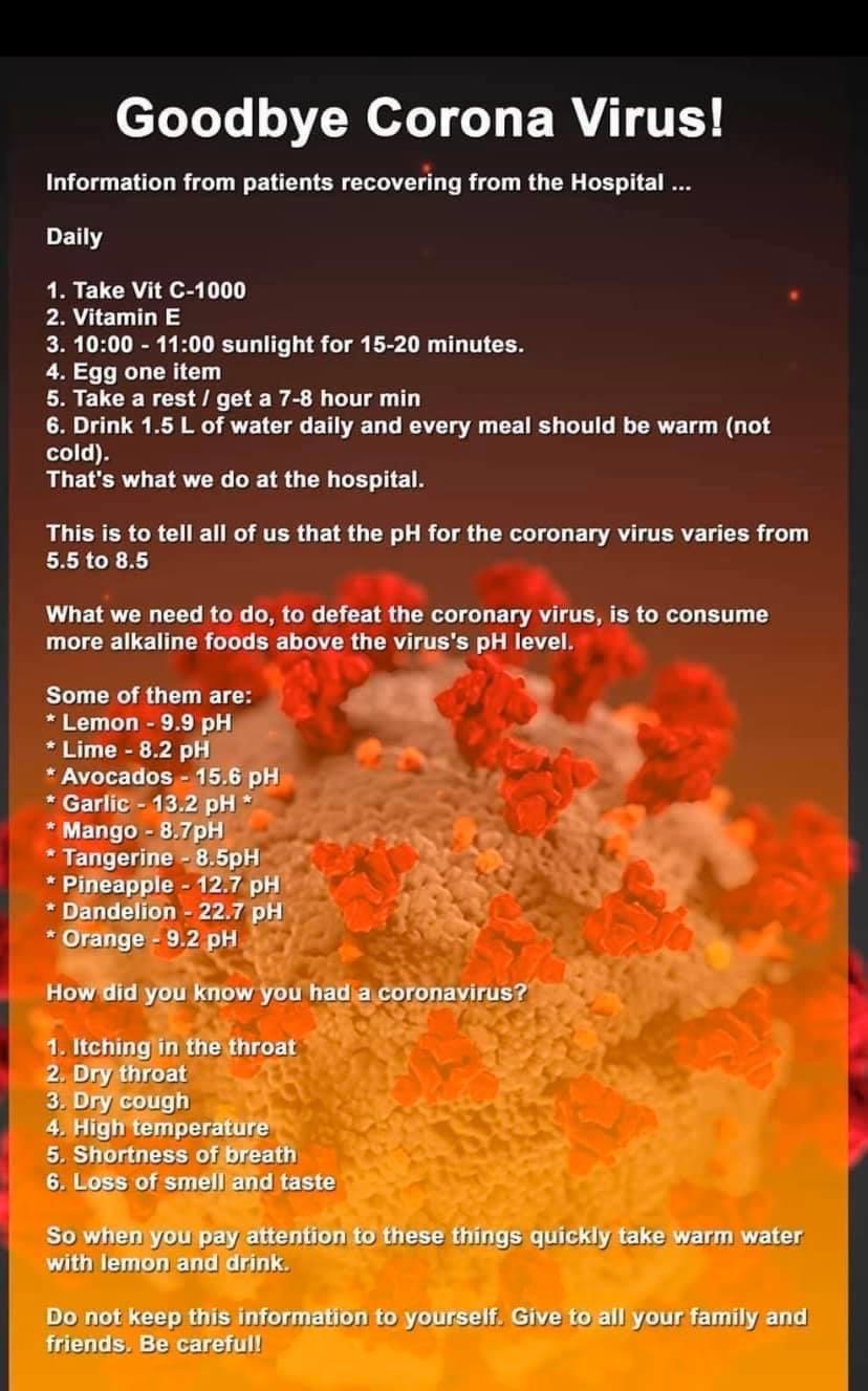 Whoah! GOODBYE to CORONAVIRUS?!? / myLot