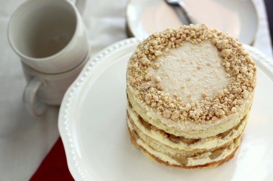 Starting the milk bar Apple Pie Layer Cake / myLot