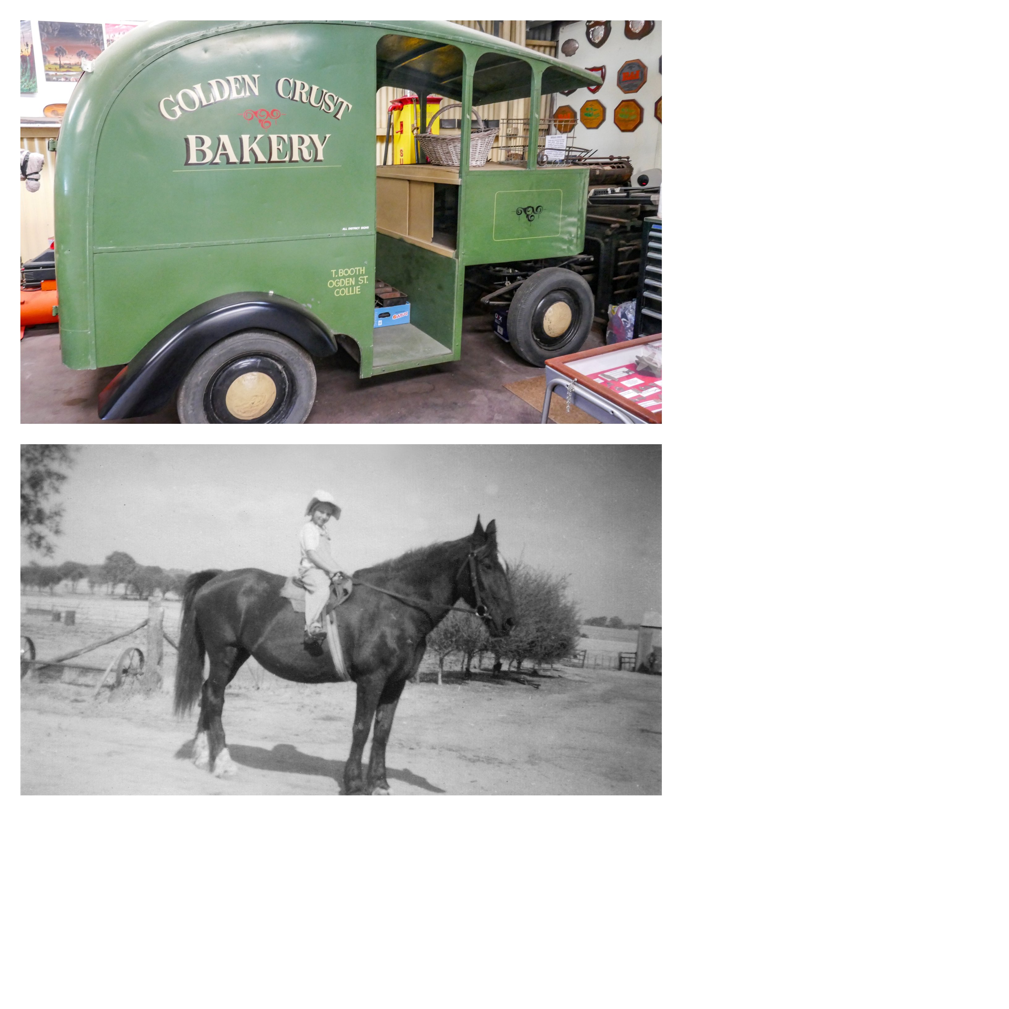 Horse-drawn bread cart / myLot