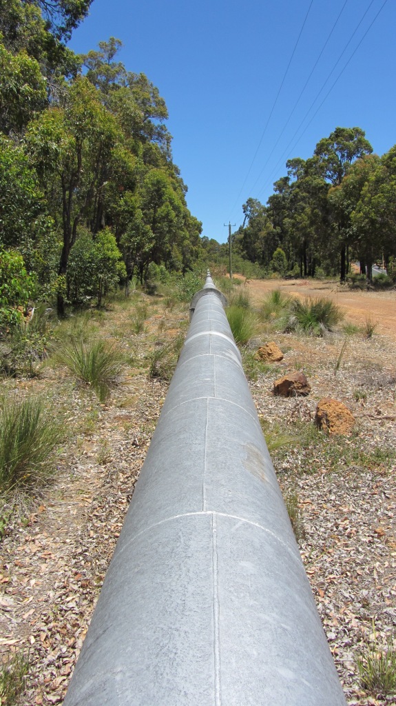 Life-saving water through a pipeline / myLot